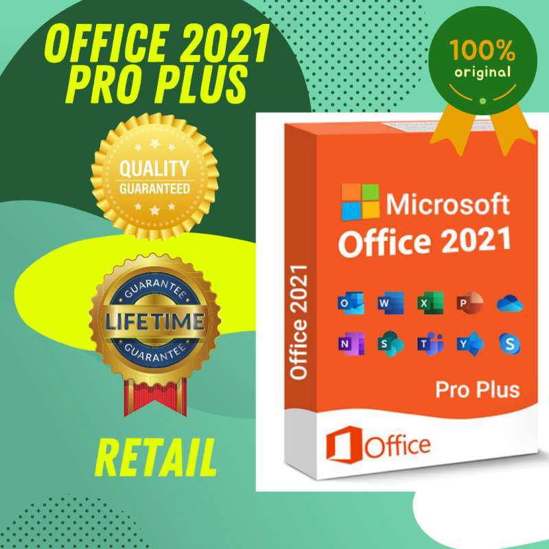 Promo Microsoft Office 2021 Pro Plus Retail Lifetime Diskon 60% di ...