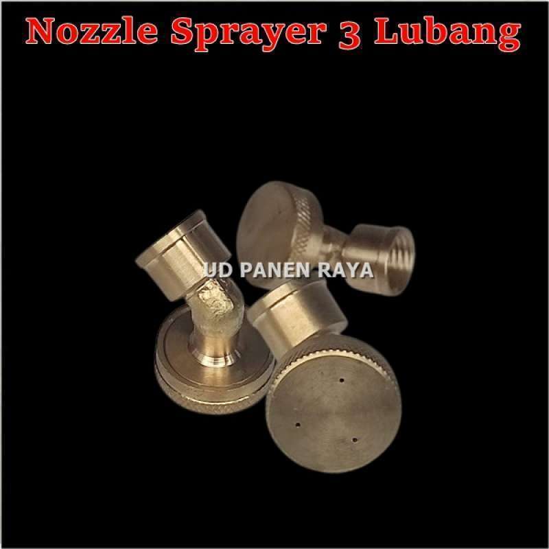 Jual Nosel Spuyer Nozzle sprayer lubang 3 Alat Pucuk Semprotan di ...