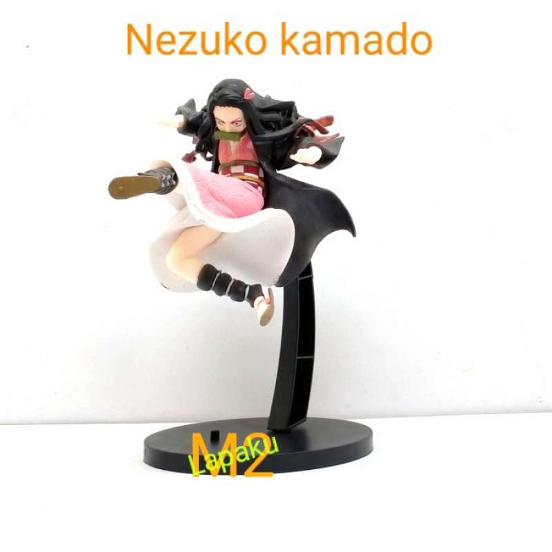 Jual Demon Slayer Kimetsu No Yaiba Nezuko Kamado Kick Fighting Figure ...
