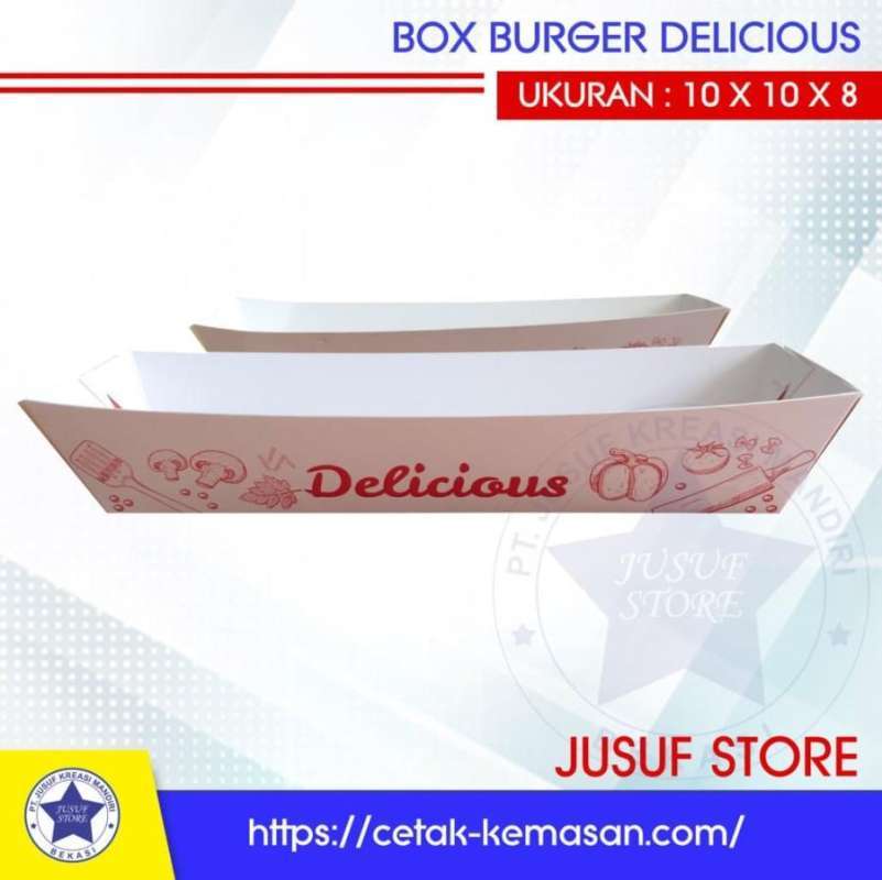 Jual Paper tray hotdog, sosis, roti john uk 18,5x5x4cm di Seller Jusuf ...