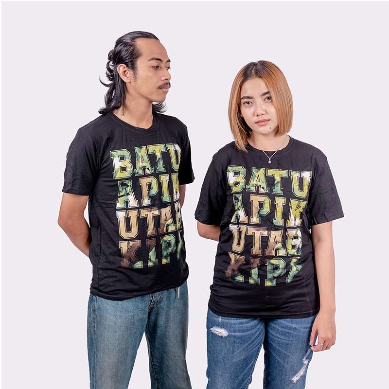 Jual Kaos Oleh Oleh KASH Wisata Kota Batu & Malang - Batu Apik Utab Kipa - Black XL di Seller ...
