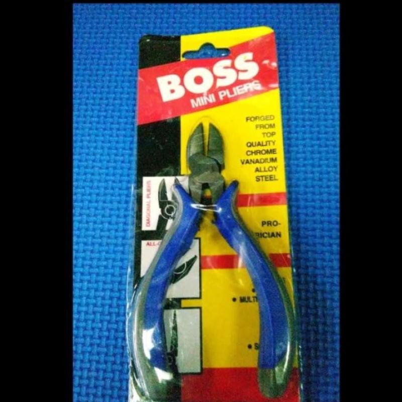 Jual Tang Potong Mini Boss 4,5 Tang Kawat Tang Mini Potong Mini Pliers ...