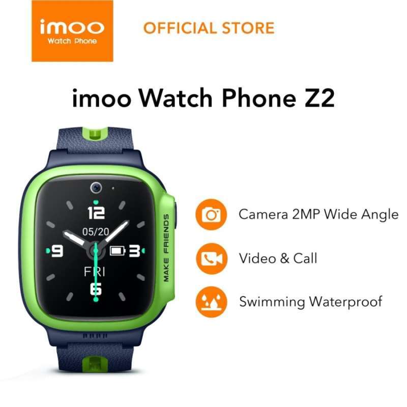 Jual Imoo Watch Phone Z2 Spreadtrum 9820E HD Video Call Original di ...