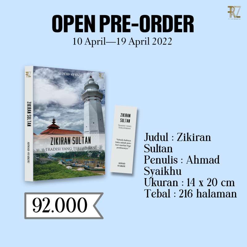 Jual Pre Order Buku Zikiran Sultan Tradisi Yang Terlupakan Sejarah ...
