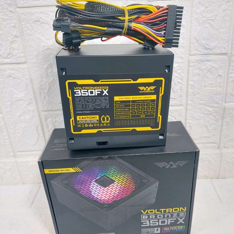 Jual Power Supply Armageddon Voltron Bronze 350FX Led RGB di Seller Razeen Oke - Menur Pumpungan ...