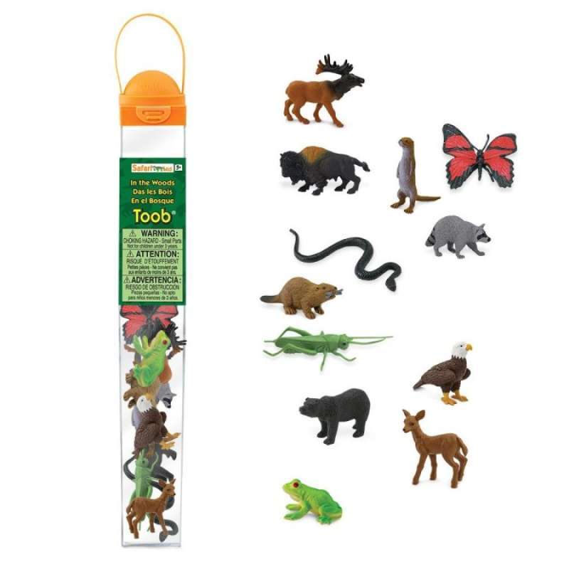 Jual Safari LTD Toobs _ In the Woods, Wild Sauvage , Endangered Species ...