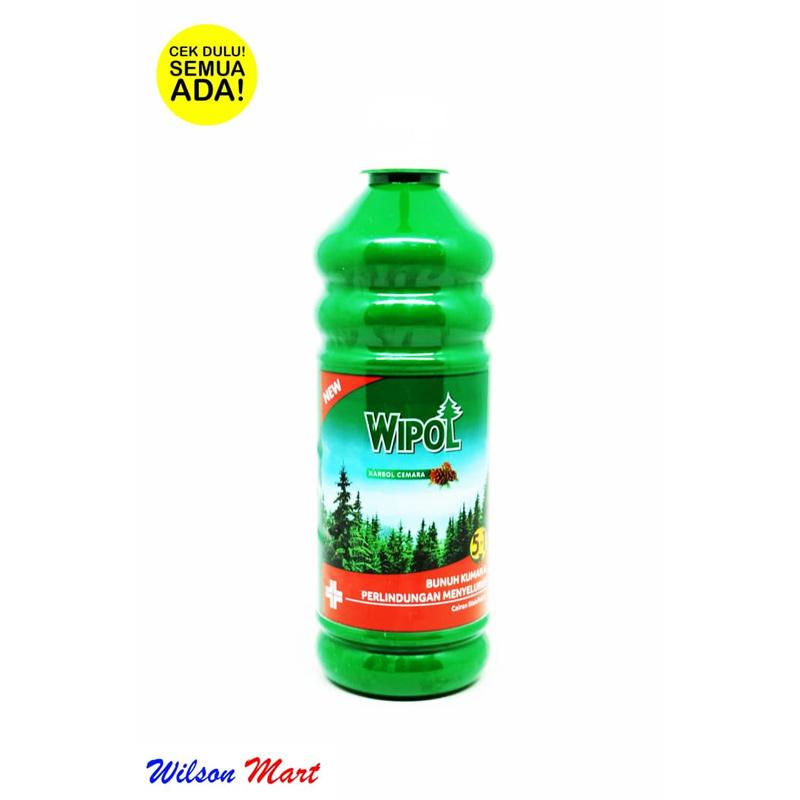 Jual WIPOL Classic Pine Karbol Wangi [450 mL/ Kemasan Botol] - - di ...