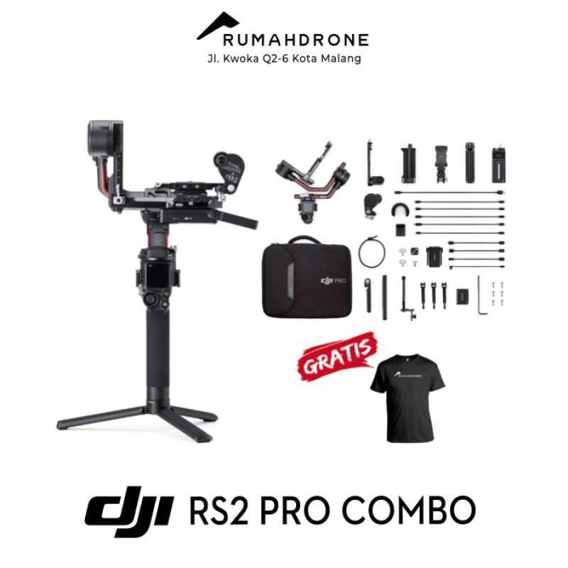 Jual DJI RS2 Pro Combo di Seller Rumah Drone - Sukun, Kota Malang | Blibli