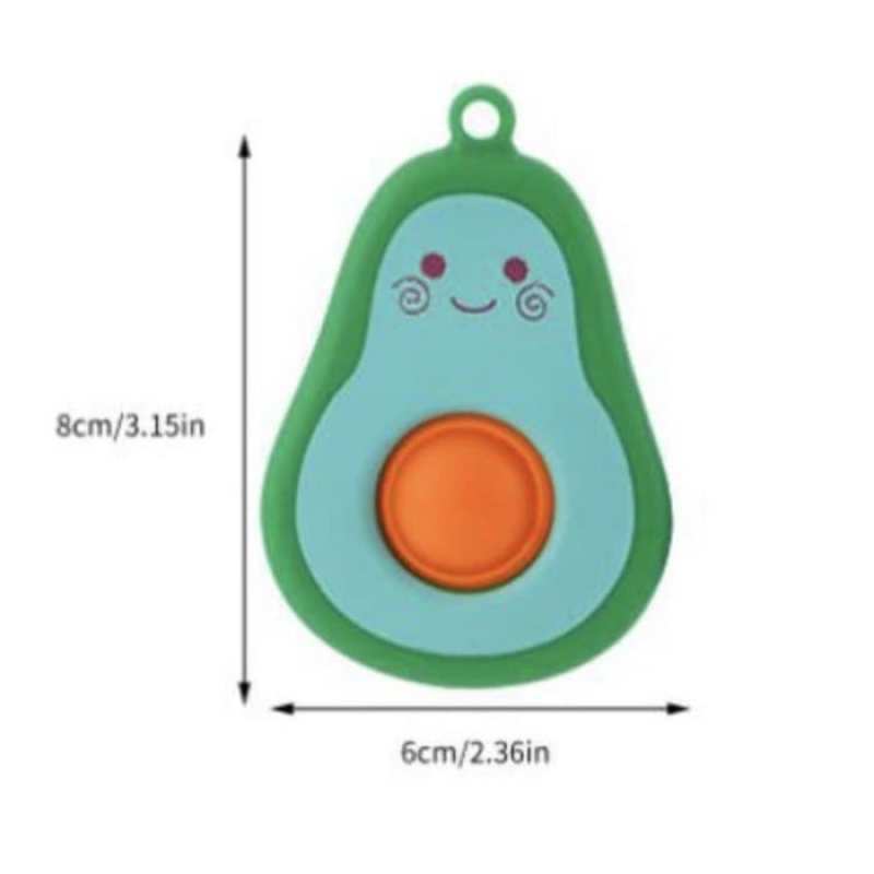 Jual Jual Simple Dimple Avocado Dimpel Pop It Fidget Toys Mainan Anak ...