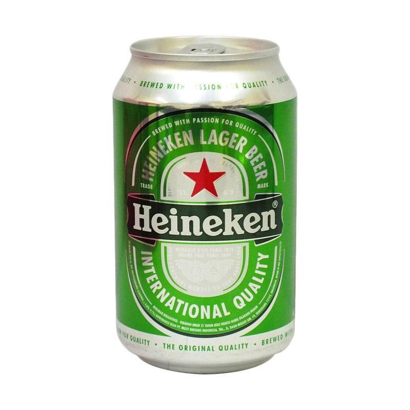 √ Heineken Can Bir [320 Ml] @1kaleng Terbaru Agustus 2021 harga murah ...