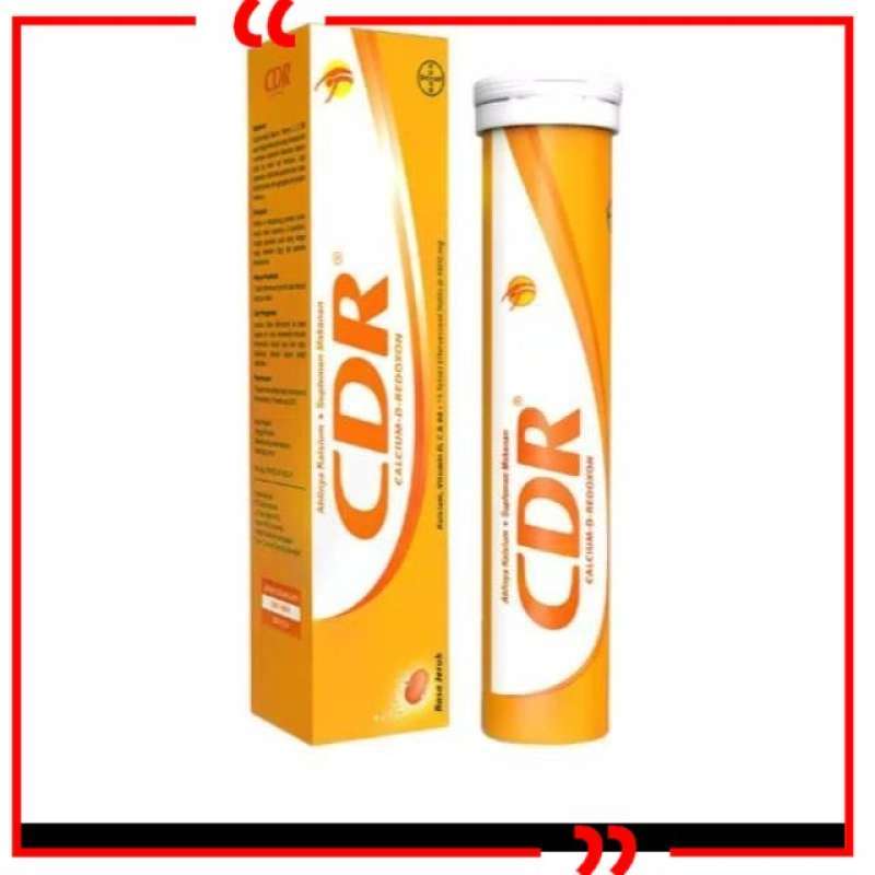 Jual CDR EFFERVESCENT RASA JERUK TUB EFF @ 10 TAB di Seller Apotek ...