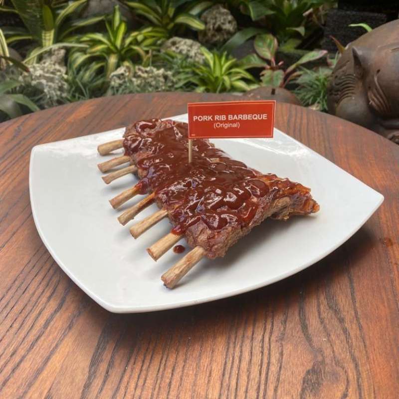 Jual Pork Ribs Barbeque Matang (Iga Babi Bakar) Original - 400g di ...
