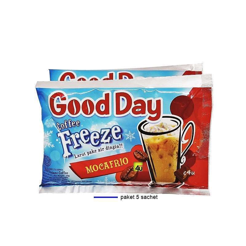 Jual Good Day Freeze Mocafrio - Paket 5 Sachet Di Seller Dunia Chiko ...