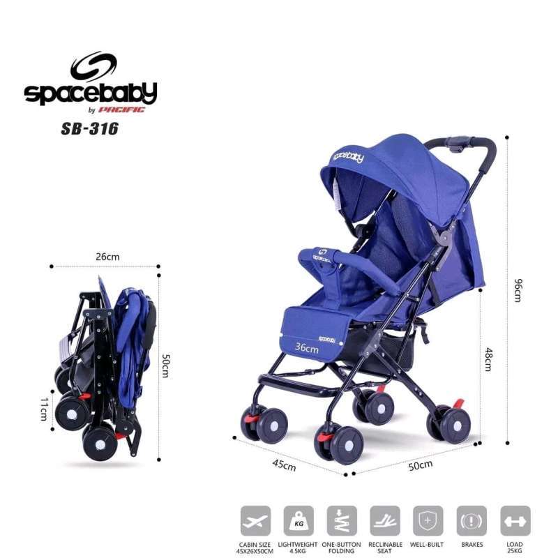 Jual Space Baby 316 Stroller Harga Termurah Dan Terlengkap 2024 | Blibli