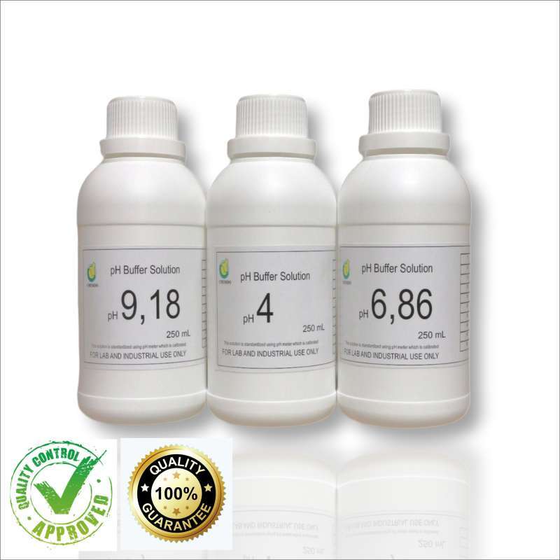 Jual Larutan pH Buffer Solution/ Kalibrasi pH Universal (Lengkap) di ...
