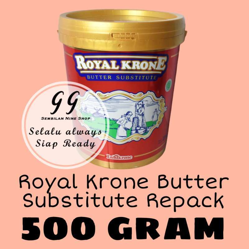 Jual ROYAL KRONE 500 Gram BUTTER SUBSTITUTE Mentega Landkrone Halal di Seller Sembilannineshop ...