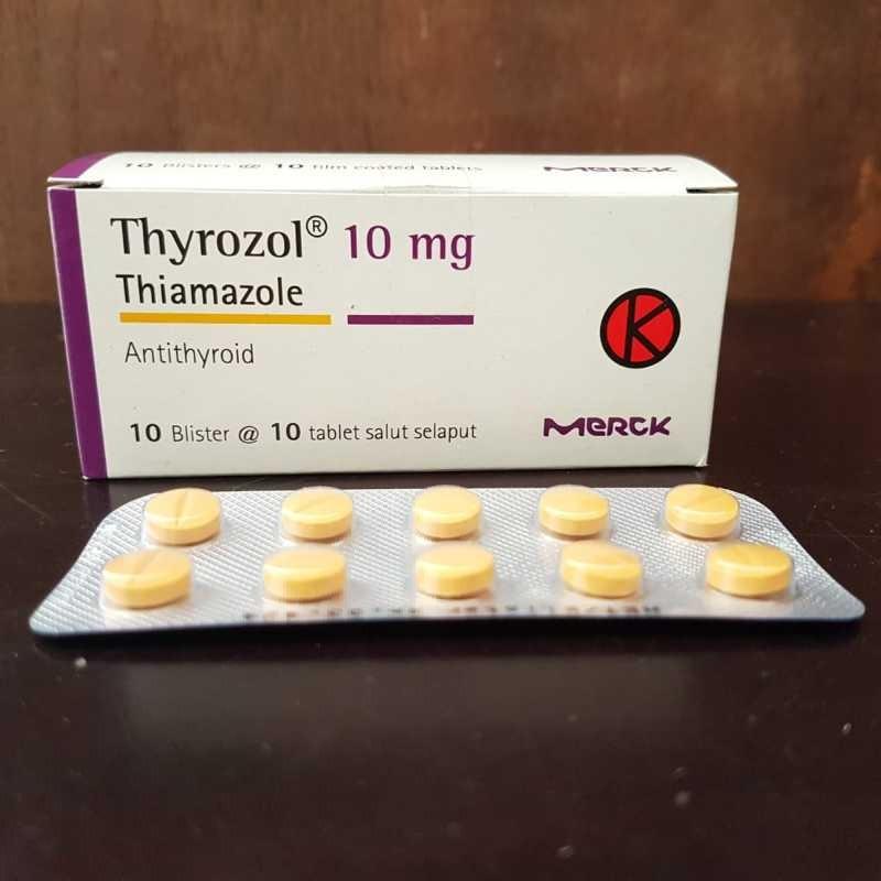 Jual THYROZOL 10 MG STRIP 10 TABLET di Seller Apotek Sahabat Jaya ...