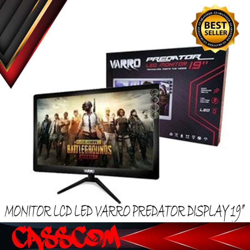 Jual Monitor Led Varro Predator Display 19 Inch Vga & Hdmi Di Seller ...