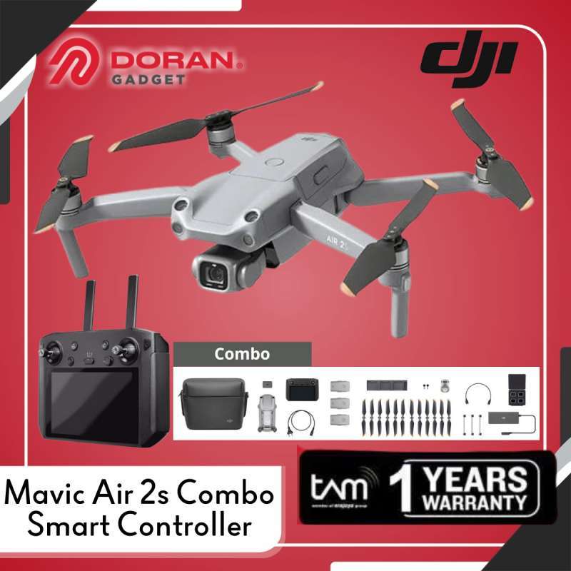 Jual DJI Mavic Air 2s Combo With Smart Controller Drone DJI Air 2s With ...