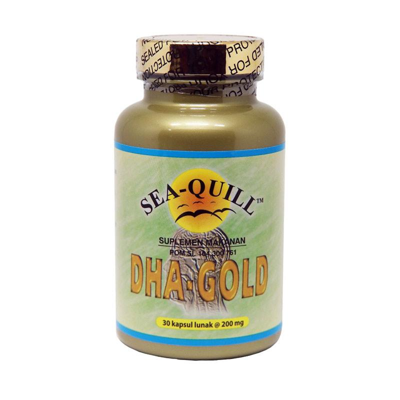 Promo Sea Quill DHA Gold Multivitamin [30 Kapsul] Diskon 32% di Seller ...