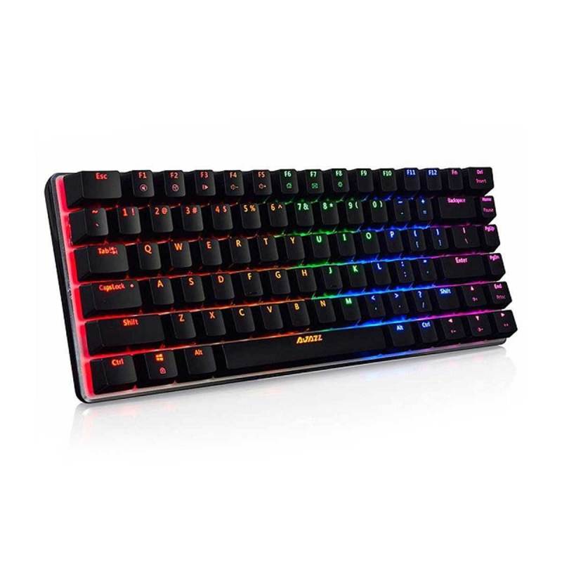 Jual Ajazz AK33 Firstblood Mechanical RGB Blue Switch Gaming Keyboard ...