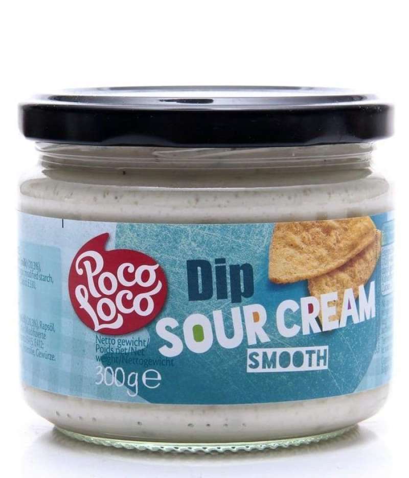 Jual Poco Loco Salsa Dip Sour Cream smooth 300 G di Seller Ckmrshop ...