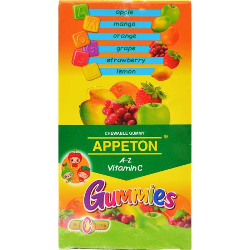 Jual Appeton Gummies (passtilles) Sachet - Permen Gummy Vitamin C Anak ...