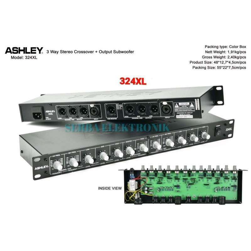 Jual Crossover Ashley 324xl 324 Xl Plus Subwoofer Di Seller Serba ...