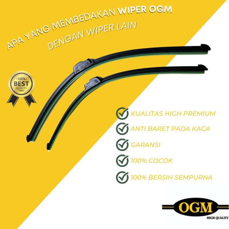 Jual Wiper Mobil Toyota Vios Gen 1 Hybrid Ogm Ukuran 22-14â Inch (1set ...
