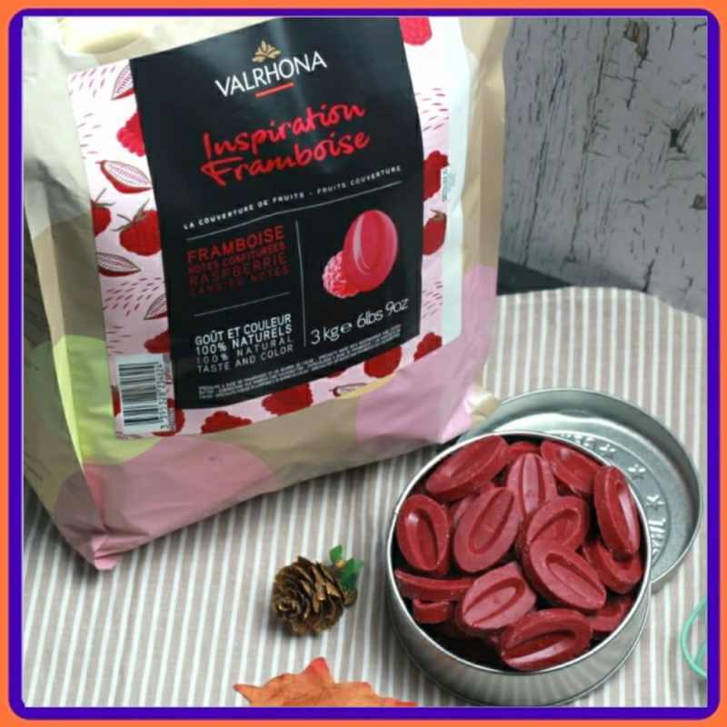 Promo Valrhona Raspberry Framboise Inspiration 250Gr Chocolate ...