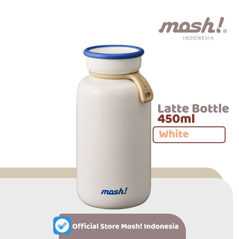 Promo Mosh Bottle Latte Tumbler Botol Minum Termos Stainless 450ml ...