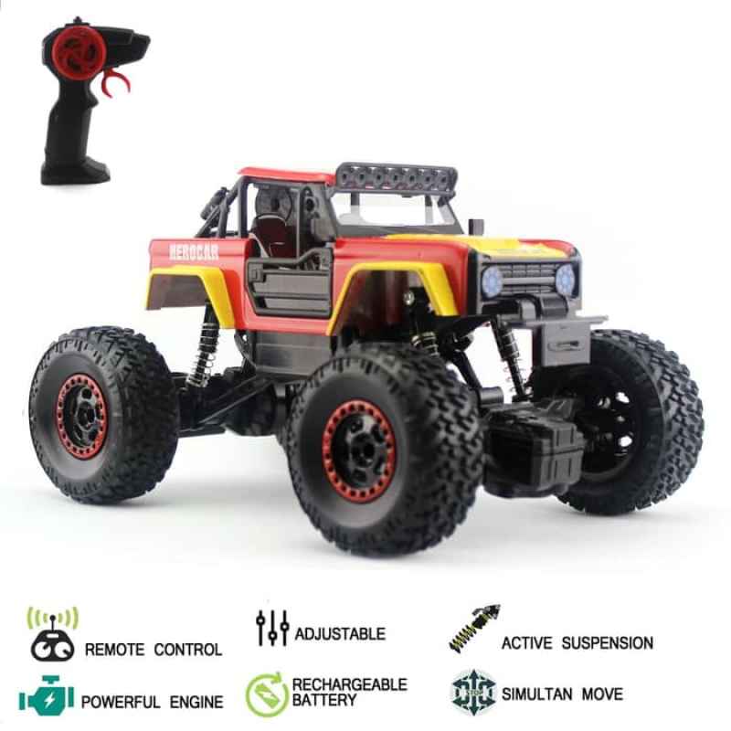 Jual Mobil Remote Kontrol Rc Super Climbing Hero Car - Merah di Seller ...