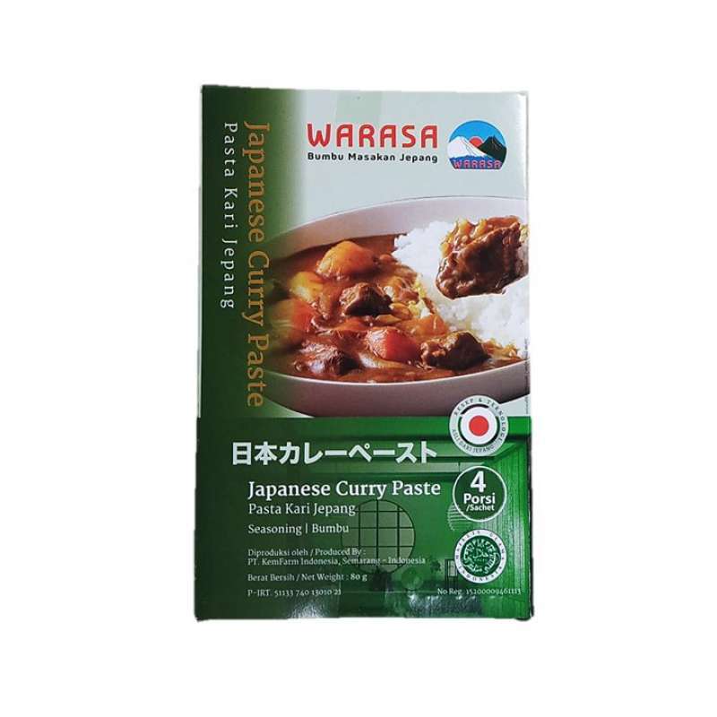 Promo Warasa Japanese Curry Paste 80 gr - BSD Diskon 31% di Seller ...