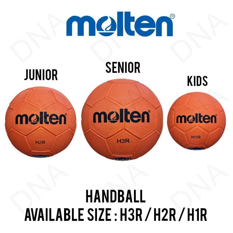 Promo Bola Tangan / Rubber Handball MOLTEN - ORIGINAL Diskon 20% di ...