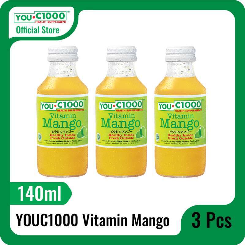 Jual YOUC1000 Vitamin Mango 3x140 ml di Seller YOUC1000 - Legok, Kab ...