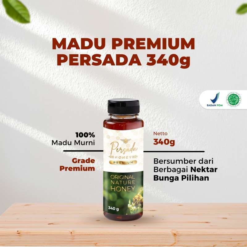Jual Madu Persada Premium 340gr || Madu Murni 100% Di Seller Madu ...