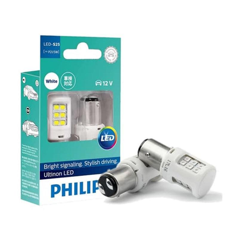 Jual Philips Ultinon LED P21/5W S25 – Bohlam Lampu Mobil-Mundur-White di Seller DEPO OTO - Kebon ...