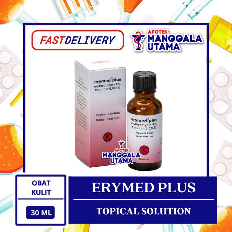 Jual Erymed Plus 30 Ml Di Seller Apotek Manggala Utama - 10 Ilir, Kota ...