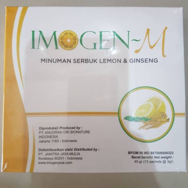 Jual Imogen-M Minuman Kesehatan [15 Sachet/Box] di Seller topstore ...