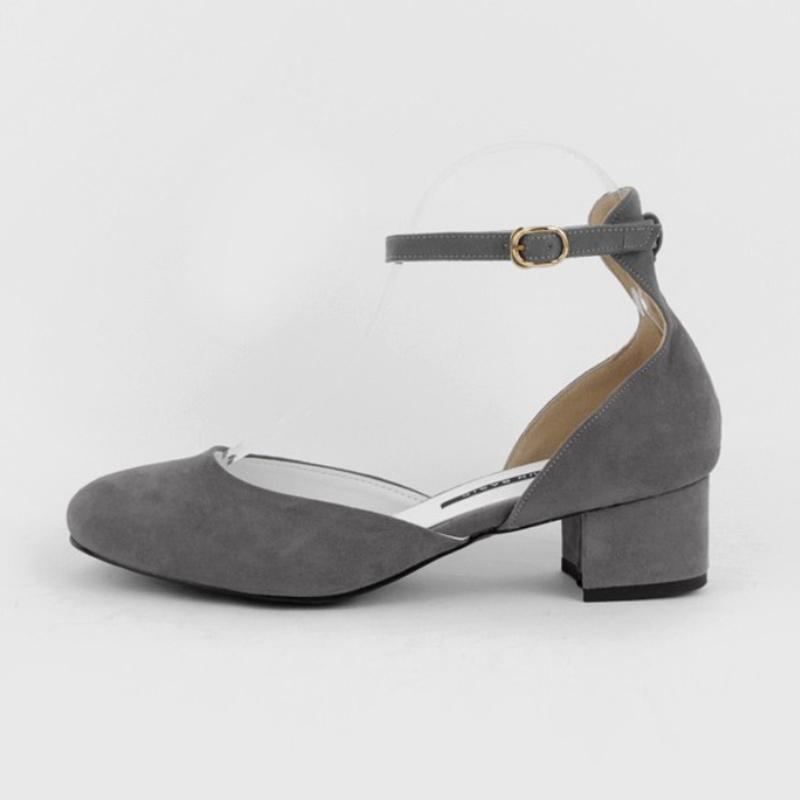 Jual SAPPUN BASIC From U Mary Jane Pumps Heels Shoes - 5.5 GREY di ...