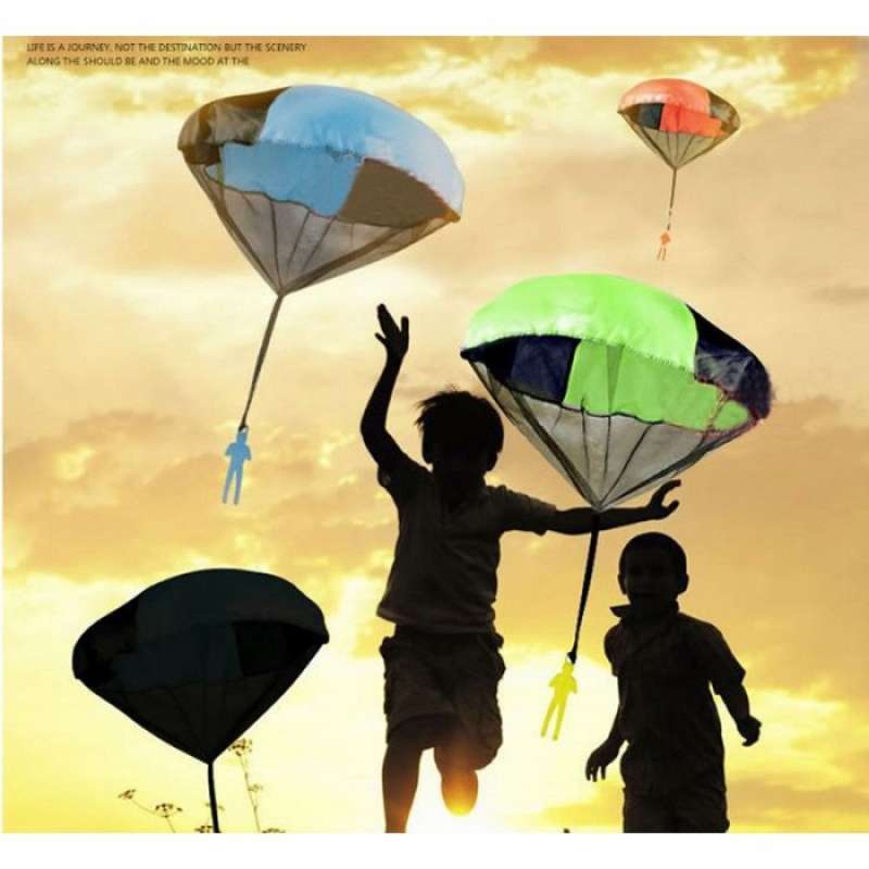 Jual [cod] Mainan Parasut Anak, Mainan Jadul Lempar Terjun Payung Anak ...