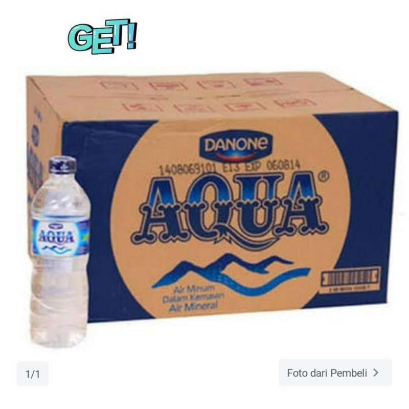 Jual Aqua Botol 600 Ml Terbaru - Harga Murah | Blibli.com