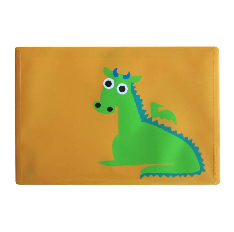 Jual TOMEX Map Plastik Kancing Motif Opaque Folio (F4) / Smart Pocket ...