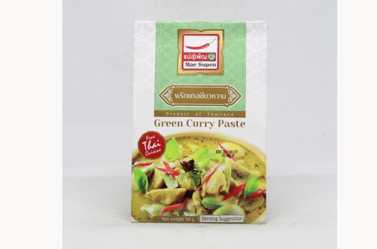 Jual MAE SUPEN GREEN CURRY PASTE [Sachet 50g] di Seller W.jaya Store ...