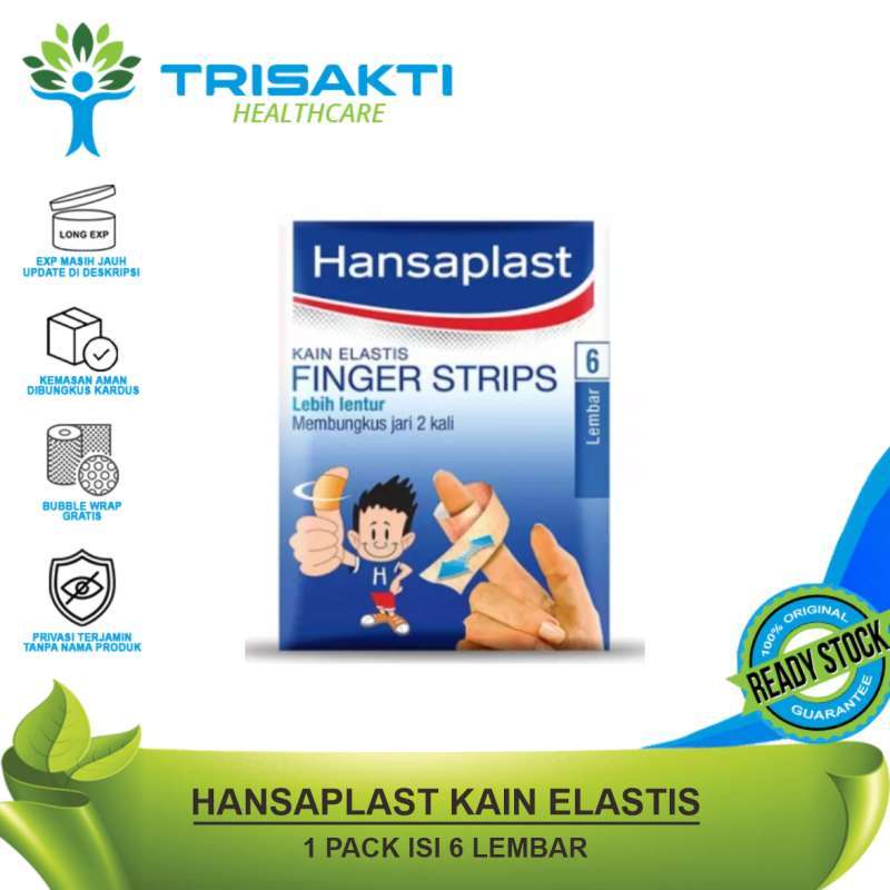 Promo HANSAPLAST KAIN ELASTIS STANDAR 6 LEMBAR - PLASTER KAIN LUKA ...