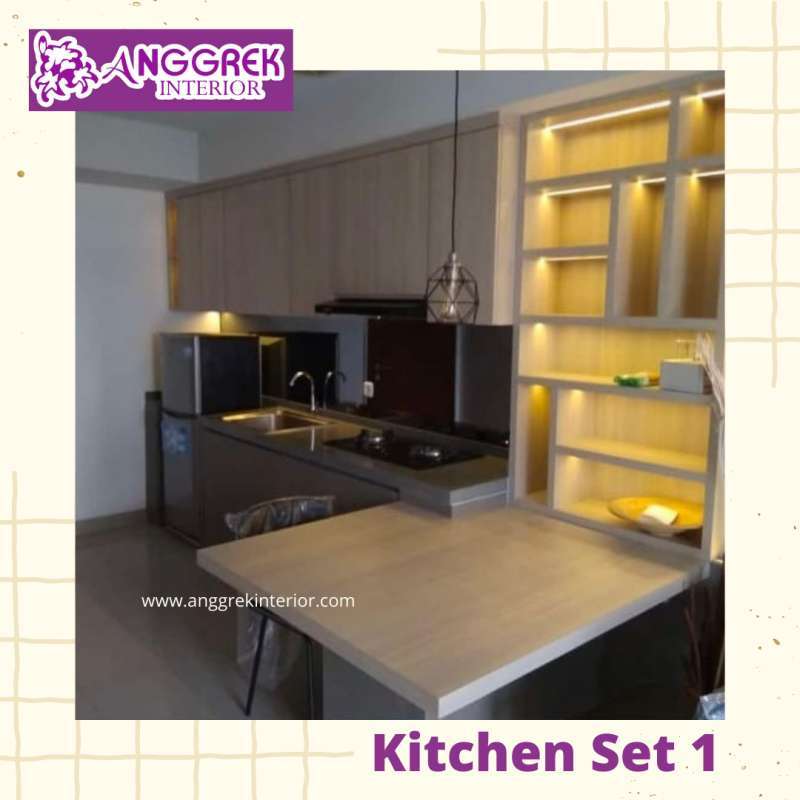 Jual KITCHEN SET CUSTOM HPL TACO di Seller Anggrek Interior ...
