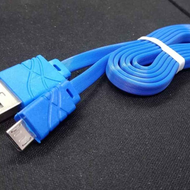 Promo Kabel USB Charger Micro Warna / Kabel Data / Charger Casan - Biru ...