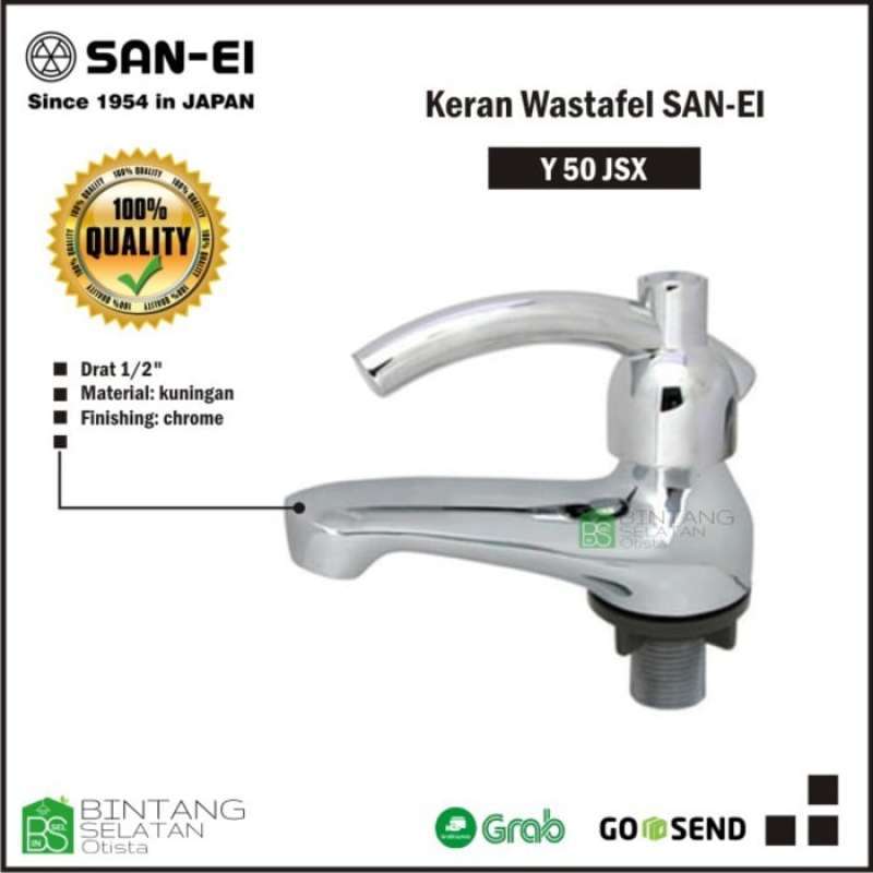 Promo Dijual Keran Wastafel SAN-EI Y50JSX Kran Wastafel Kran Meja Keran Air Murah Diskon 26% di ...