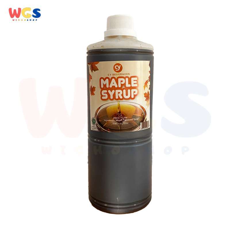 Jual CY Beverages Maple Flavored Syrup 1 ltr di Seller WIGHOSHOP ...