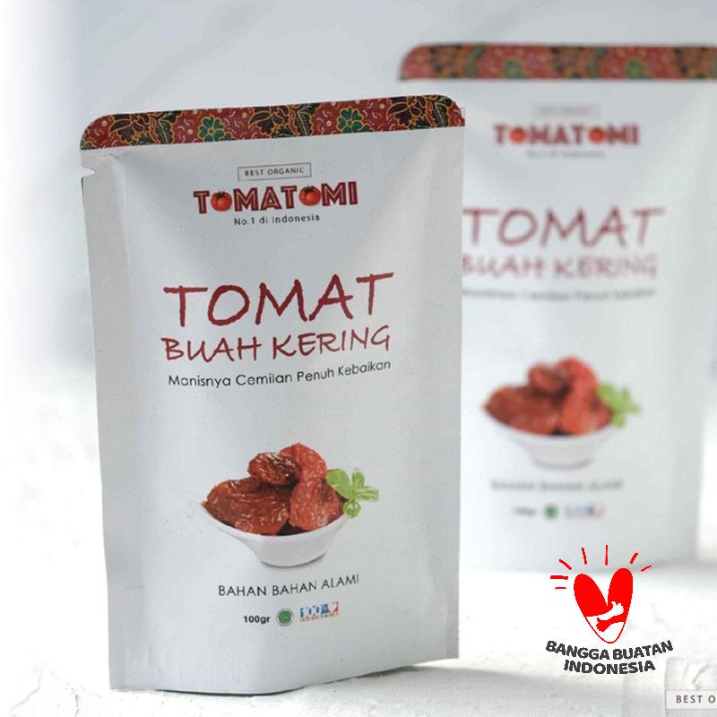 Jual Tomatomi Healty Food Cemilan Tomat Buah Kering [100 g] di Seller ...